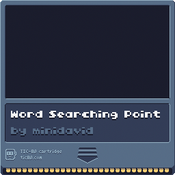 Word Searching Whilst Pointing and Clicking: The Game by minidavid