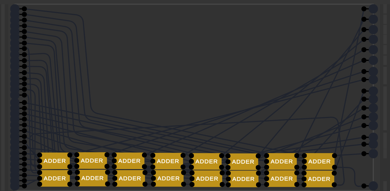 Digital Logic Sim (v0) by Sebastian Lague