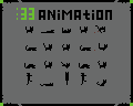 Cat 16x16 - 33+ Animations. by Bow.Pixel
