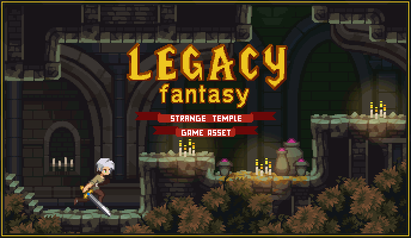 Fantasy Pack - Strange Temple by Anokolisa