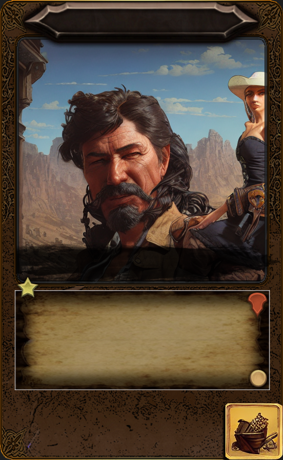 50 Western Citizen Cards by Masked Ninja Games