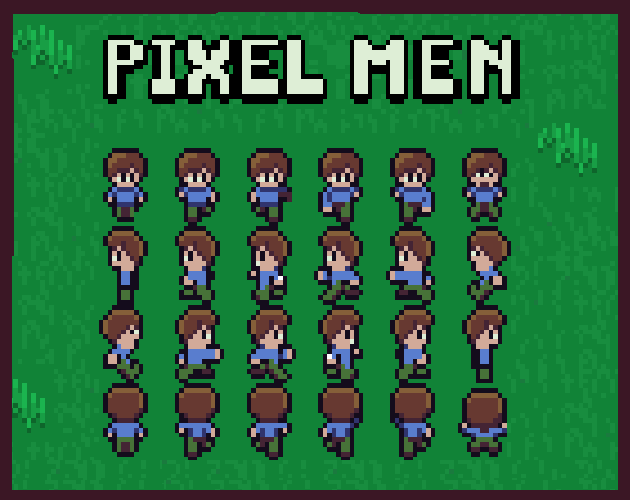 Pixel Men 16x16 by Joao9396