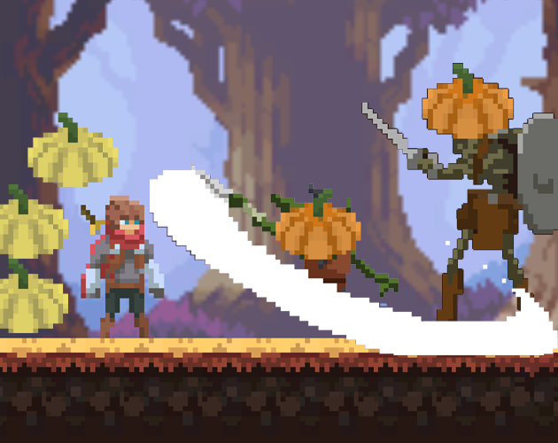 Pumpkin Rush by Pomy for One Minute Game jam #8 - itch.io