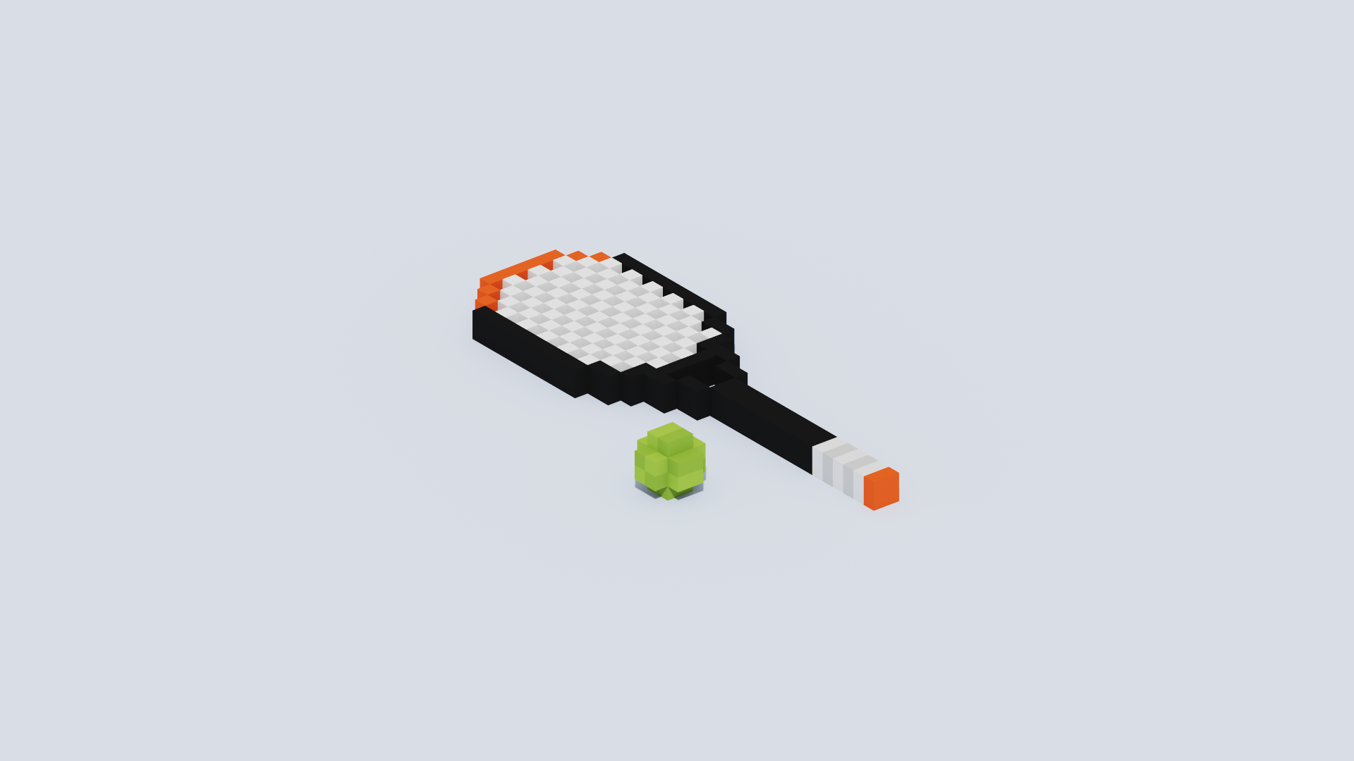 Voxel Tennis Racket B by VOX FOX