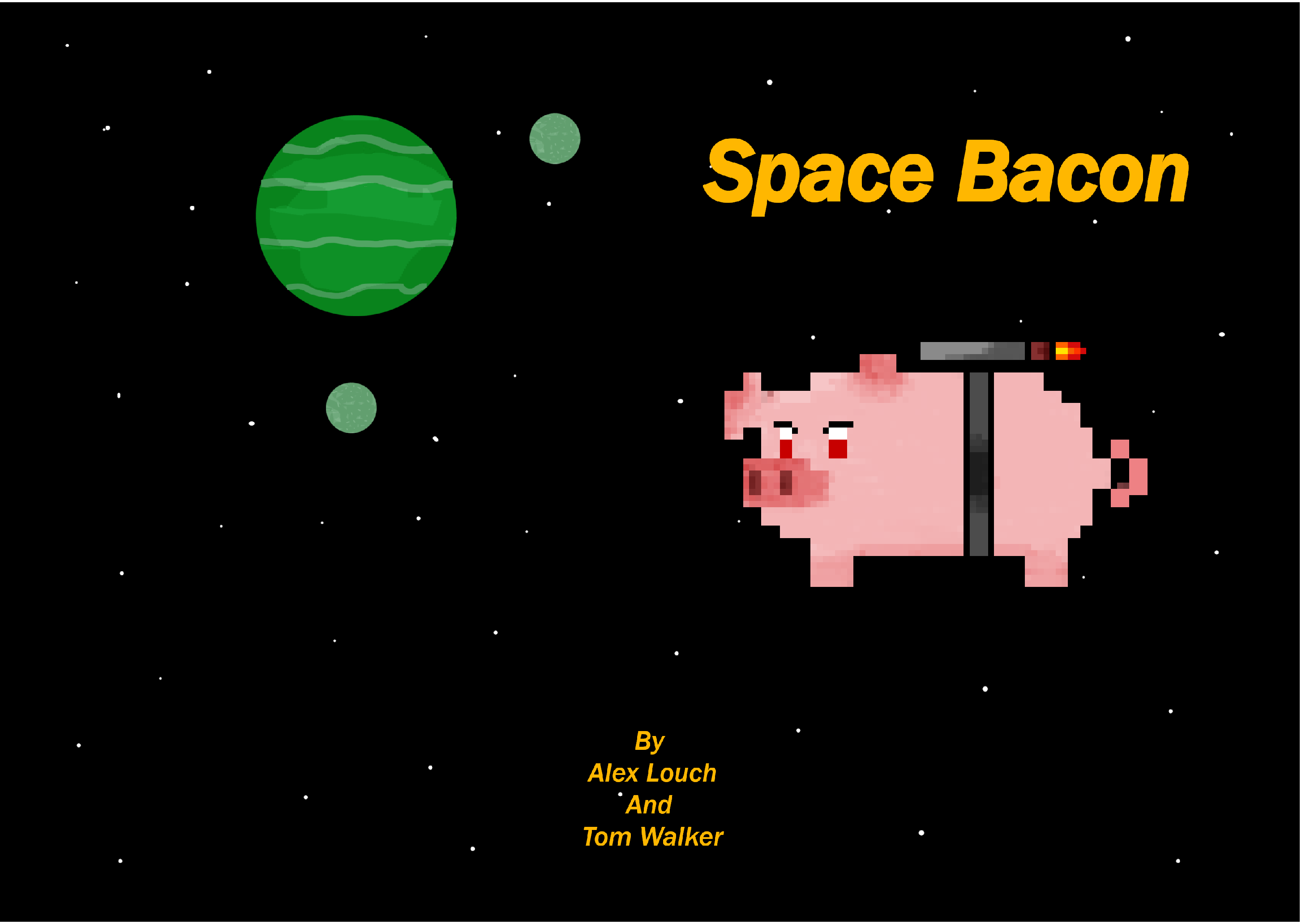 Space Bacon by Chubbah, Alex Louch UP2111064