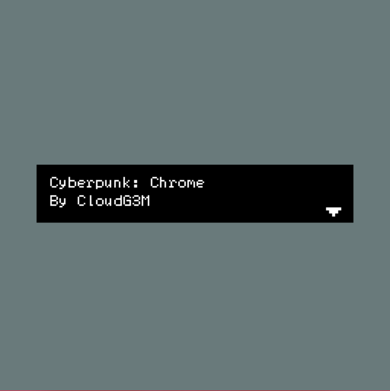 Cyberpunk: Chrome by CloudG3M