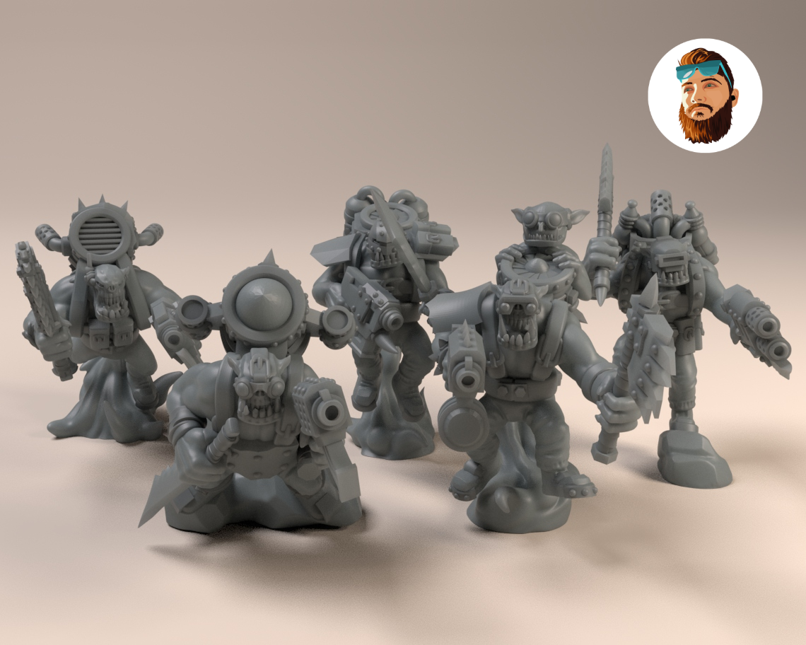 Orc Assault: Flyin' Boys by lukeswayofllooking