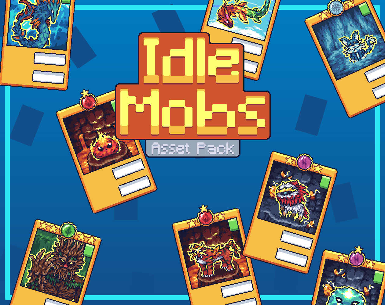 Idle Mobs Asset Pack by TheWiseHedgehog