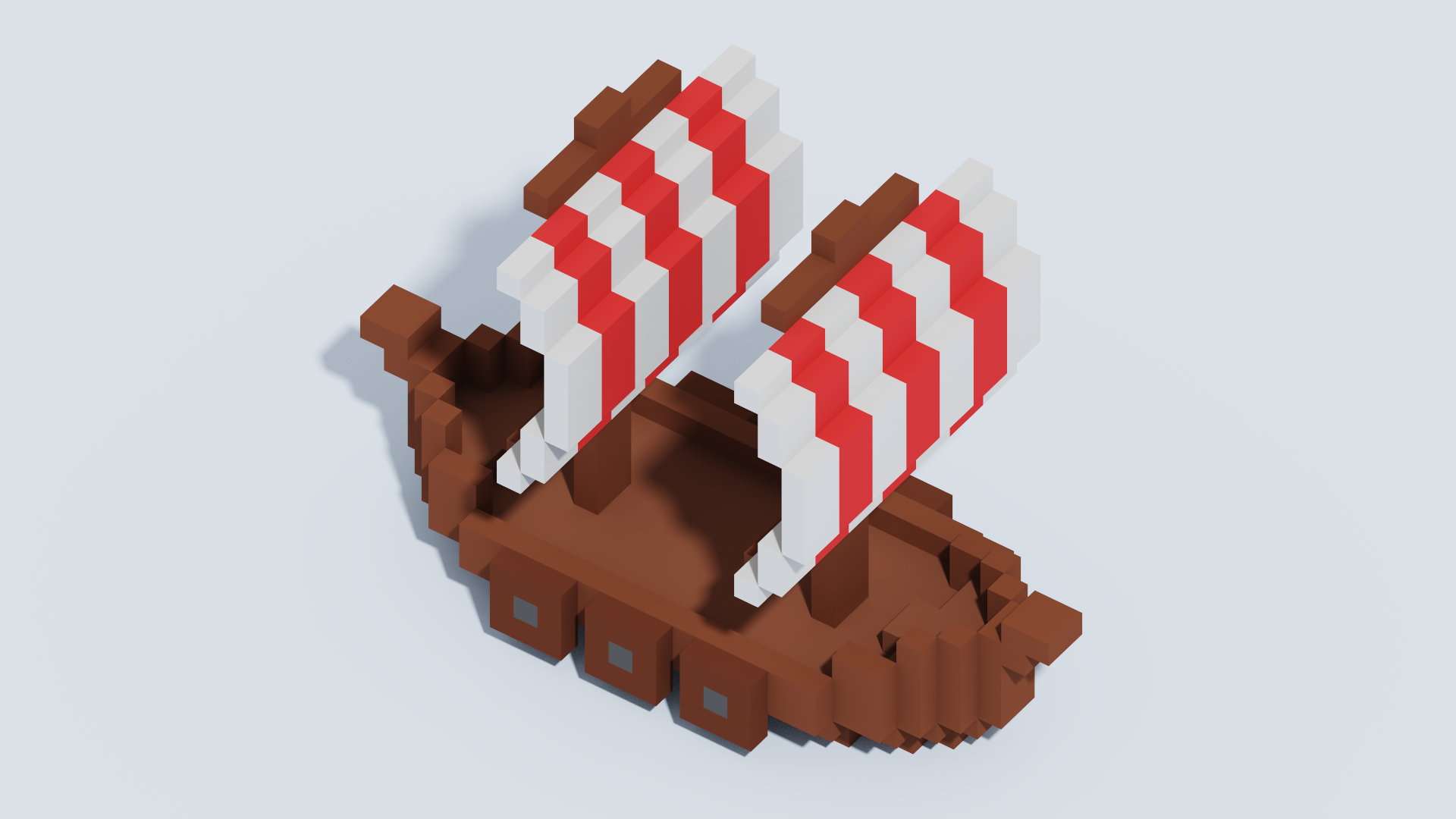 Voxel Viking Ship T1 by VOX FOX