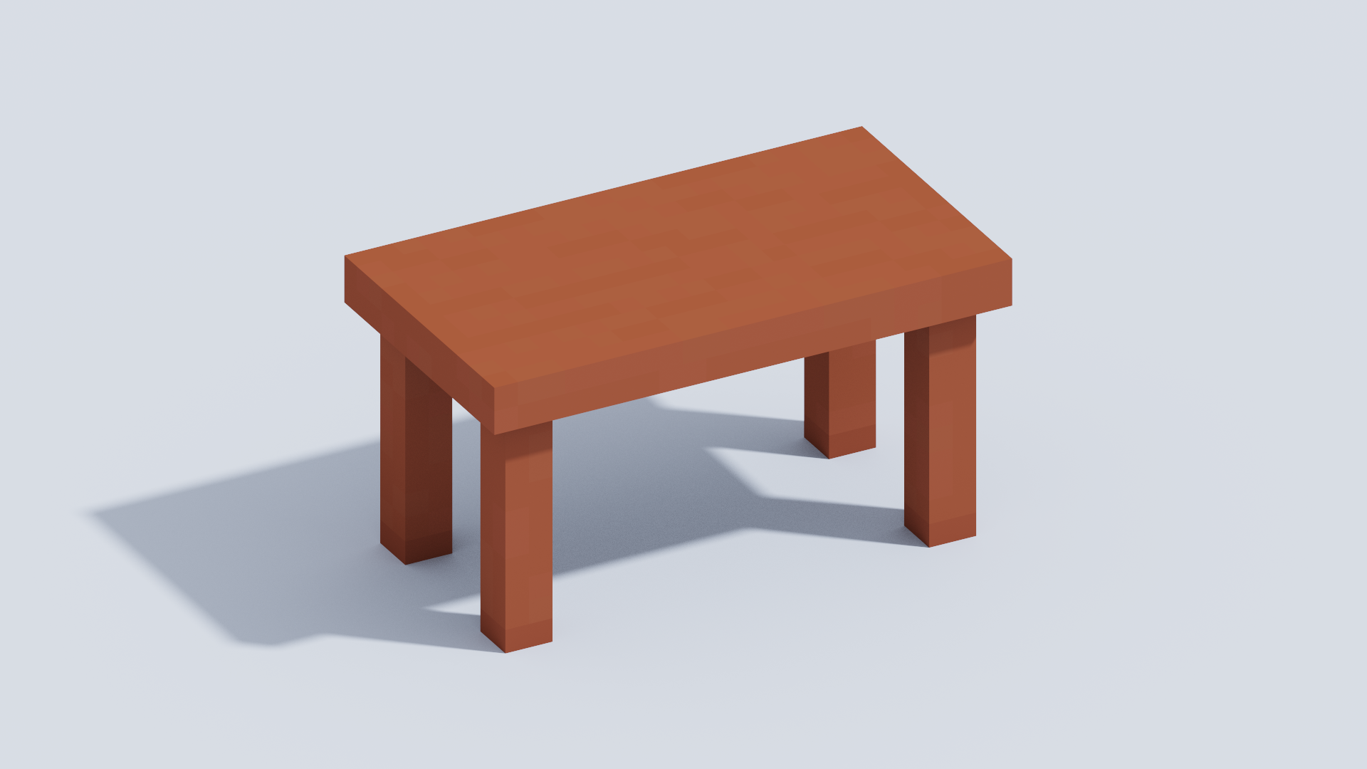 Voxel Wooden Table T1 by VOX FOX
