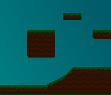 Muddy Grass & Dirt 2D Platformer Tileset by FNkqrsho
