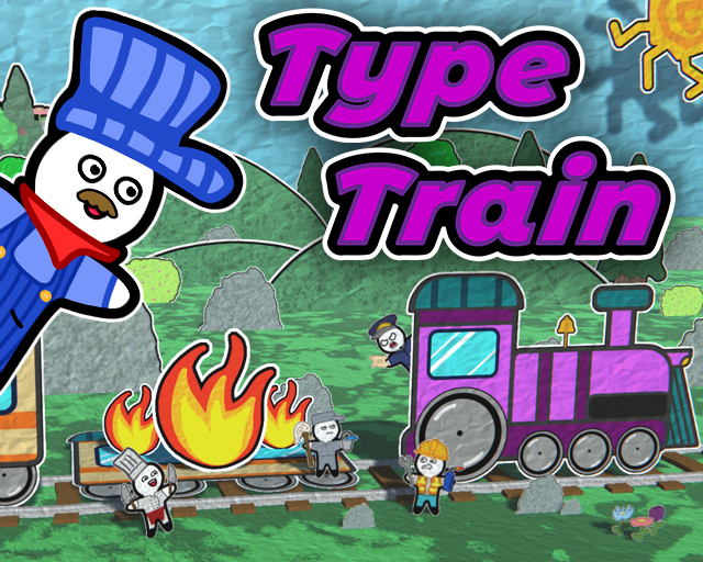 Type Train by Vaguely Damp Games, Rhoka, Aevek, mudtruck