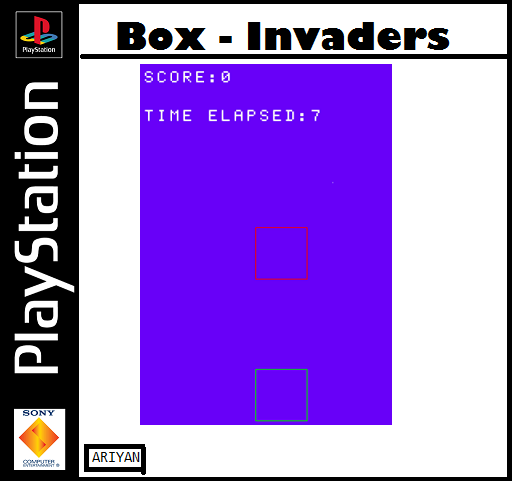 Box - Invaders (PS1) by Ariyanx