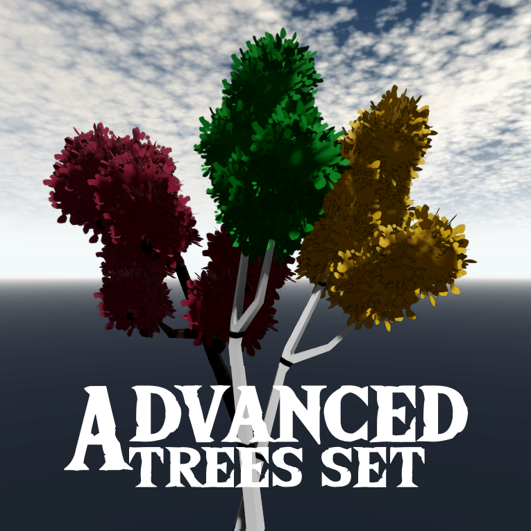 Advanced Trees Set - Roblox by URAVDEVGames