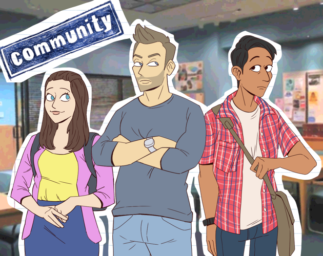 Community Dating Sim by Ghost Nine