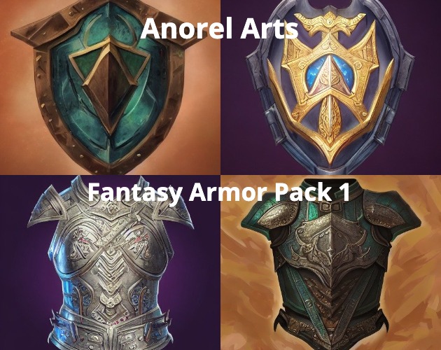 Fantasy Armor Pack 1 by AnorelArts