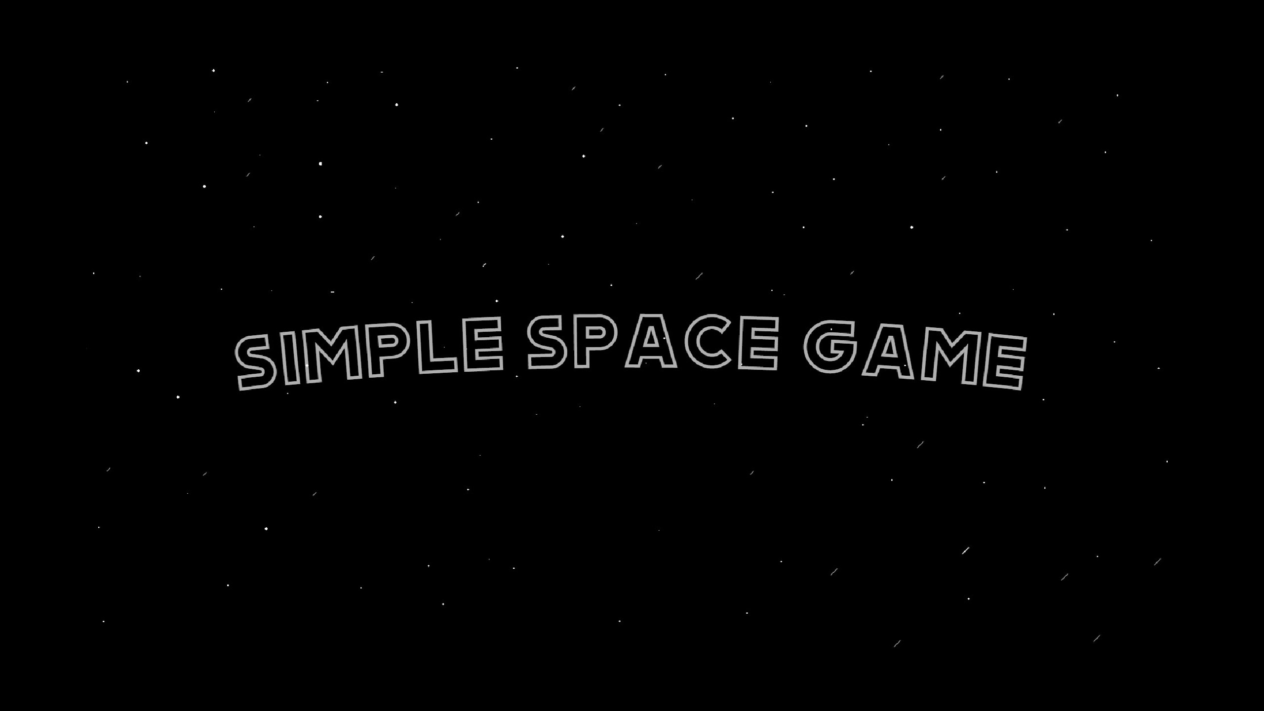 Simple Space Game by SPRPrograming