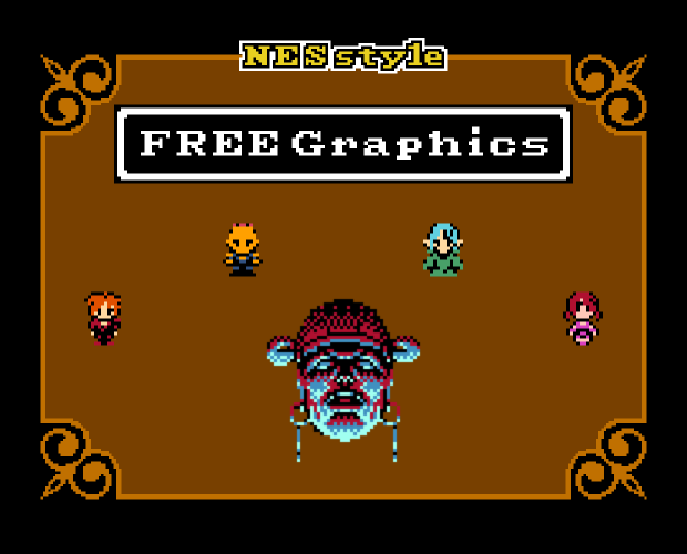 NES style FREE Graphics by Marumugi4510