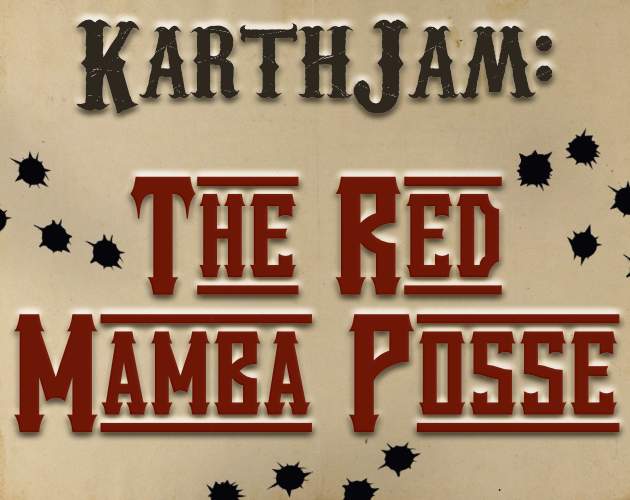 KarthJam: The Red Mamba Posse by Burning Light Press