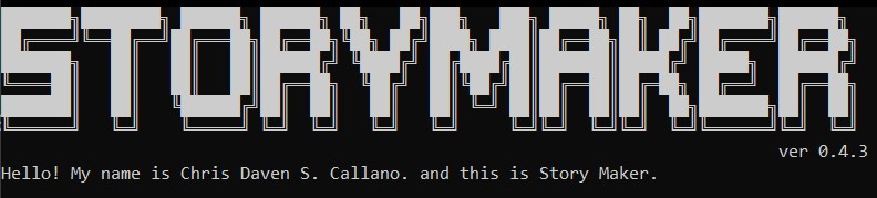 STORYMAKER by Daven Makes Games