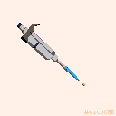 Eppendorf Pipette (picoCAD model) by TDexel