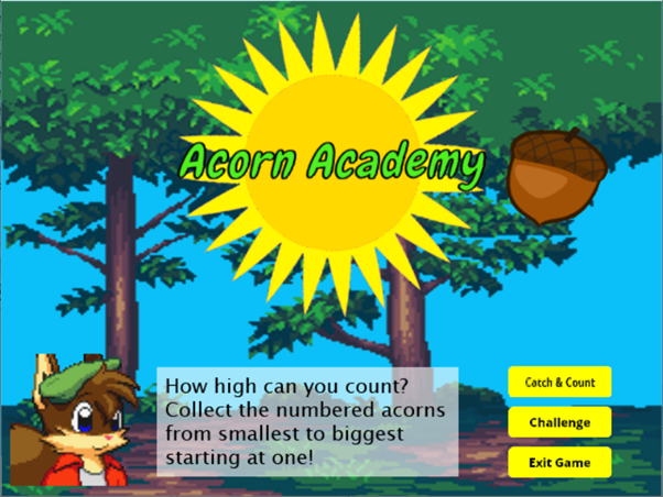 Acorn Academy - Catch & Count by Games in DPTH