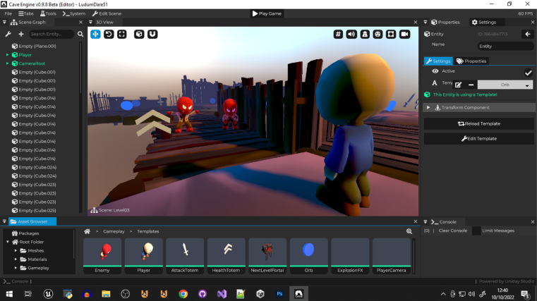Cave Engine by Uniday Studio
