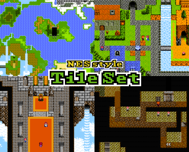 NES style TileSet by Marumugi4510