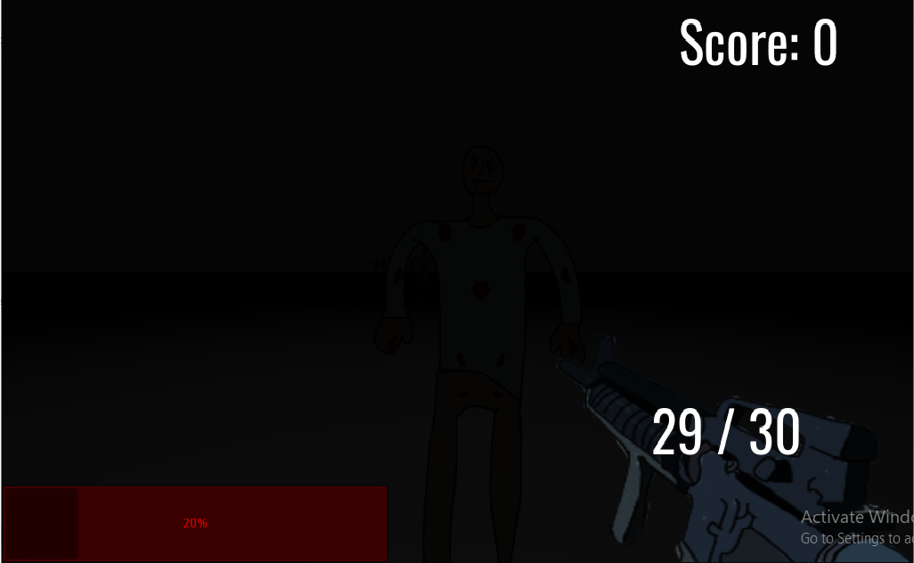 Zombie Gunner Low-Quality Game by BUYRCSP