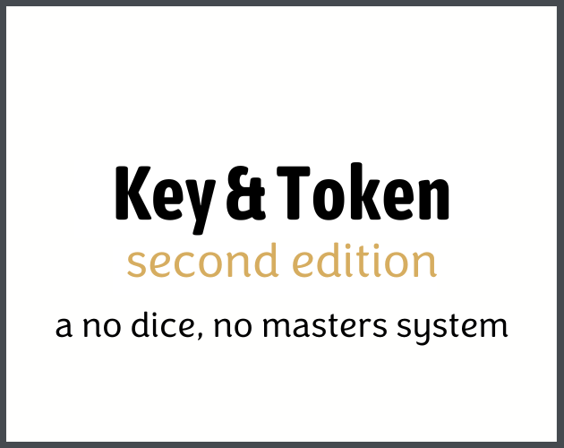 Community Copies are now available. - Key & Token 2e by Eilonwy