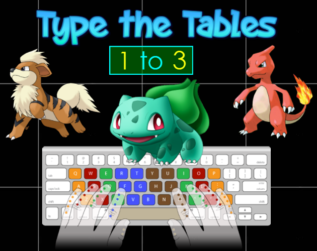 Type the Tables 1 to 3 by k12gamer