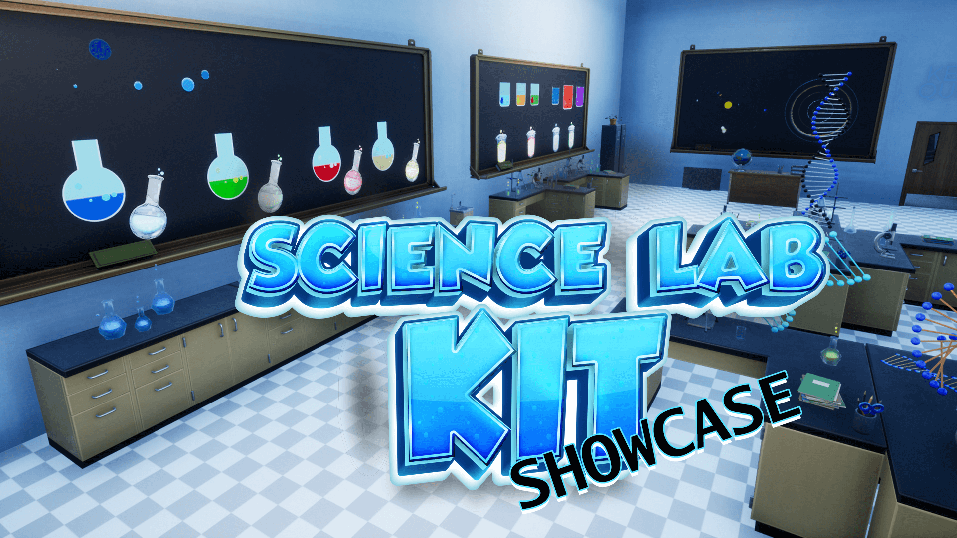 Science Lab Kit and Ghost in the Mirror Packages by KarolinaR