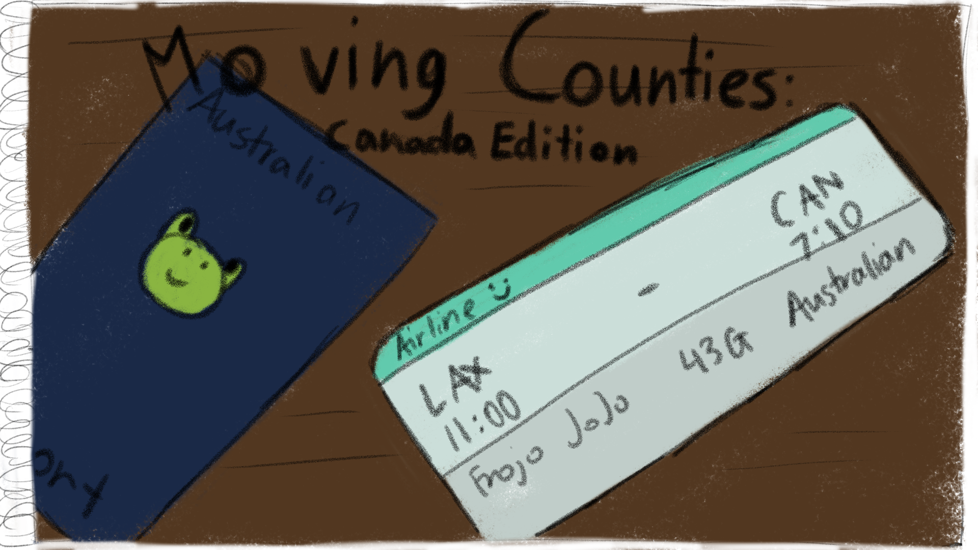Moving Countries: Canada Edition by PntherArt