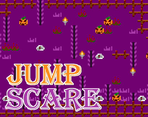 Jump Scare by Din for Pocket platformer halloween jam - itch.io