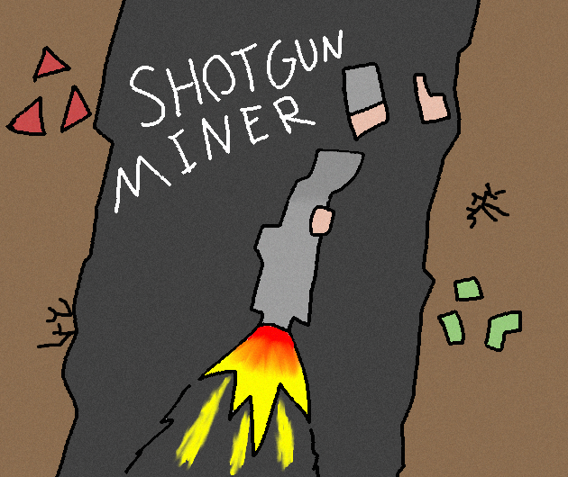 Shotgun Miner by MacDudeDude for Mini Jam 117: Ghosts - itch.io