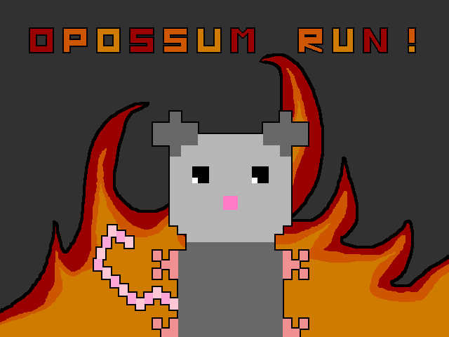 Opossum Run! by Shaina