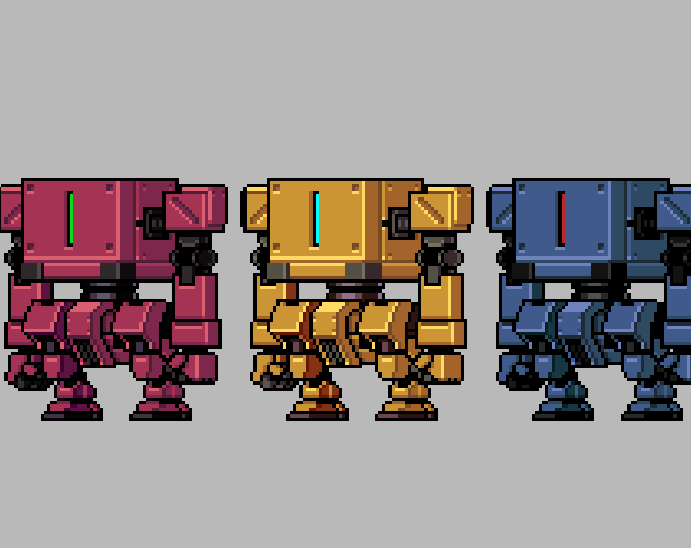 BOX Robot - Sprite Sheets by maidrobofactory