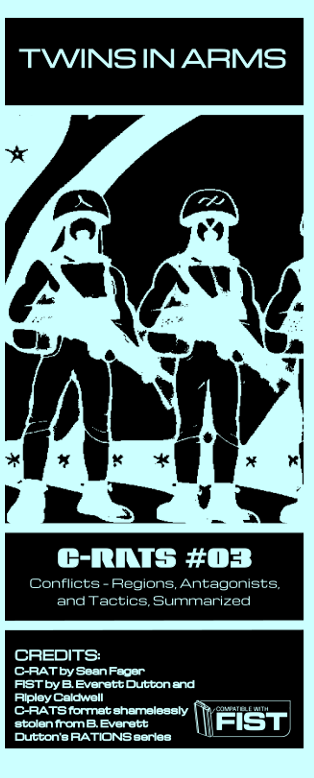 C-RATS#03:Twins In Arms by E5Burrito