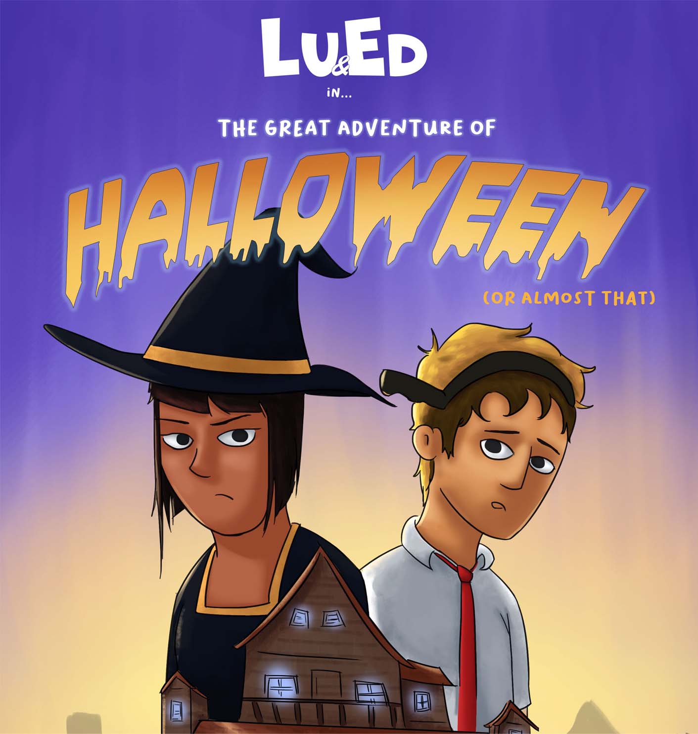 Lu&Ed in The Great Adventure of Halloween (or almost that) by Guilherme ...