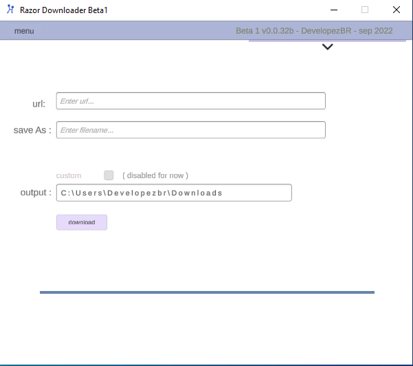 Razor Downloader Beta by Funitrix Studio