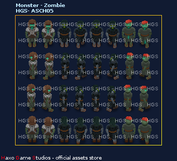 Pixel Zombie by Haxo Game Studios