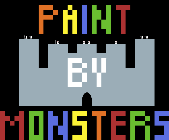 DevLog 7 - High Level Design Process Thus Far - Paint By Monsters by sawtop