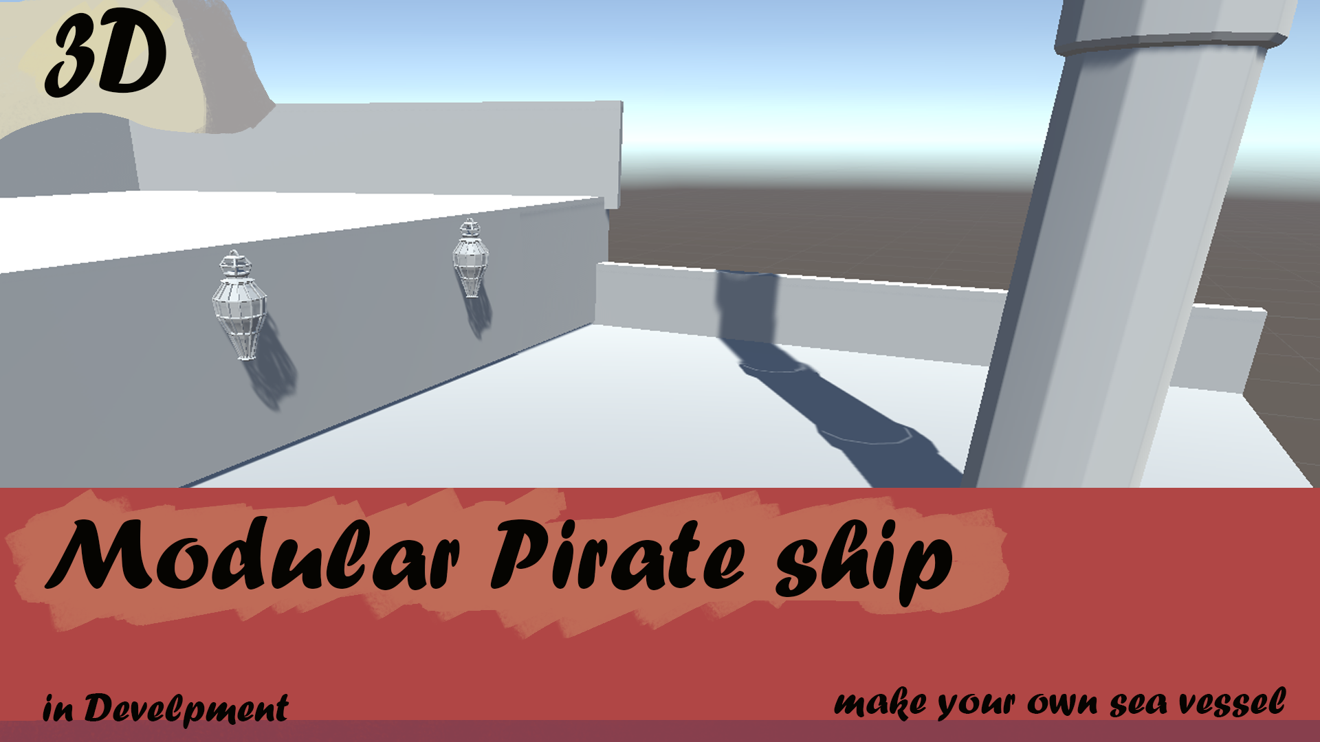 Modular Pirate ship by Secret_lizard