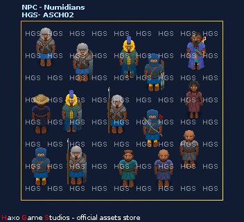 Pixel Numidia / Africa by Haxo Game Studios