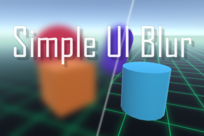 Simple UI Blur by Isle of Assets