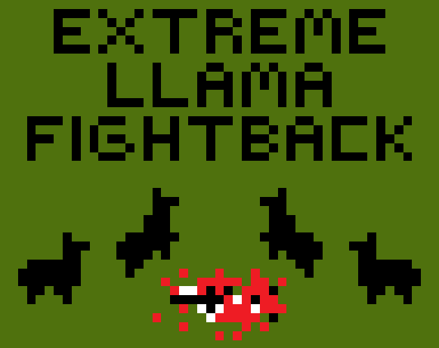 Extreme Llama Fightback by detakunai