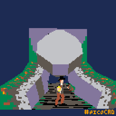 Indy & Han (picoCAD Model) by TDexel