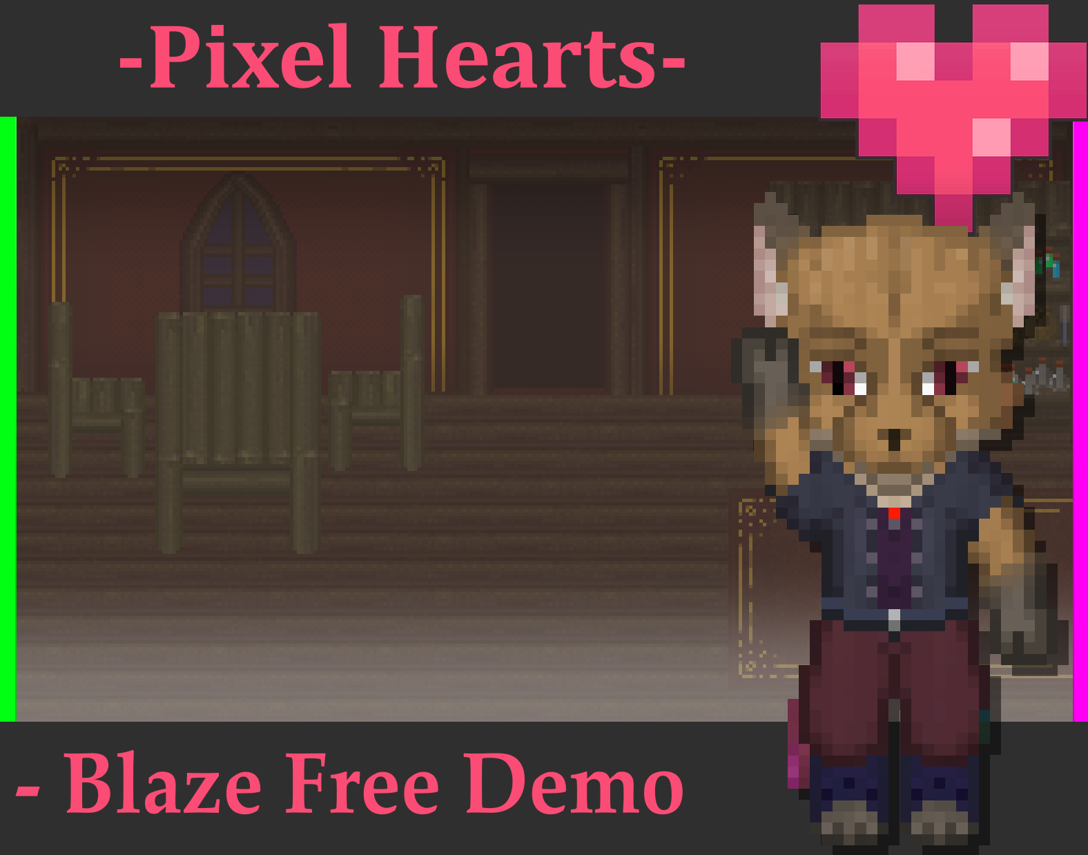 Free Pixel furry sprite demo, blaze by PAINratio