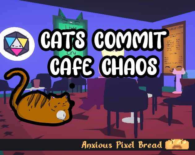 Cats Commit Café Chaos by Paris, Holly, Jemima