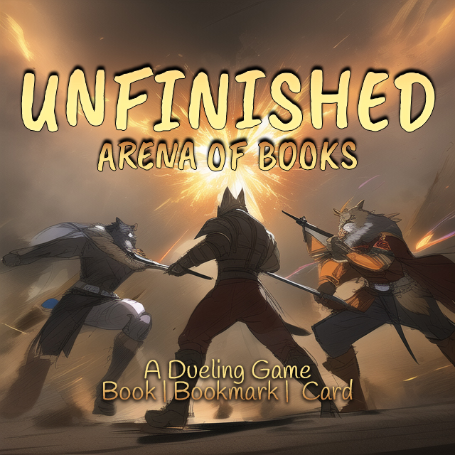 Unfinished: Book and Card Dueling Game by Sparuh